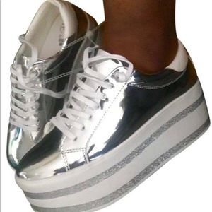 Call It Spring Shoes | Brand New Gold Platform | Poshmark